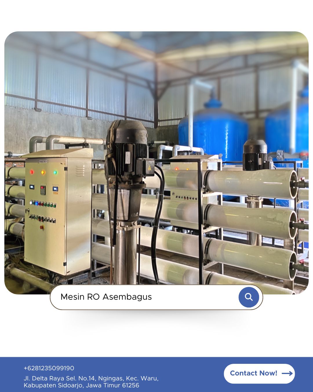 Mesin Reverse Osmosis Untuk Industri – EFIA